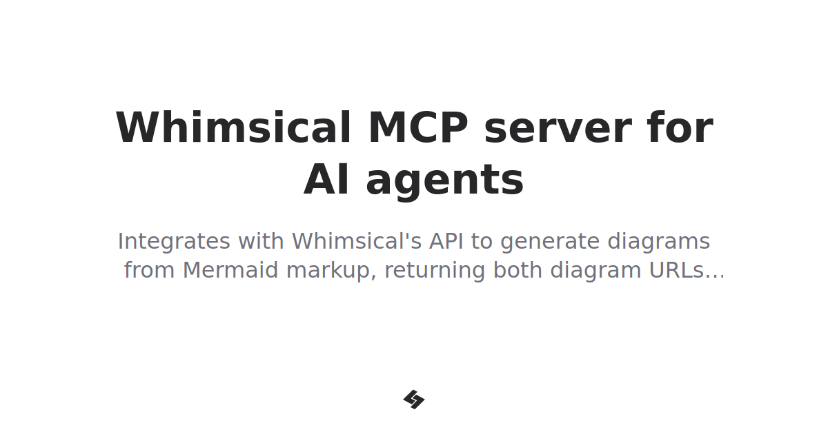 Whimsical MCP server for AI agents