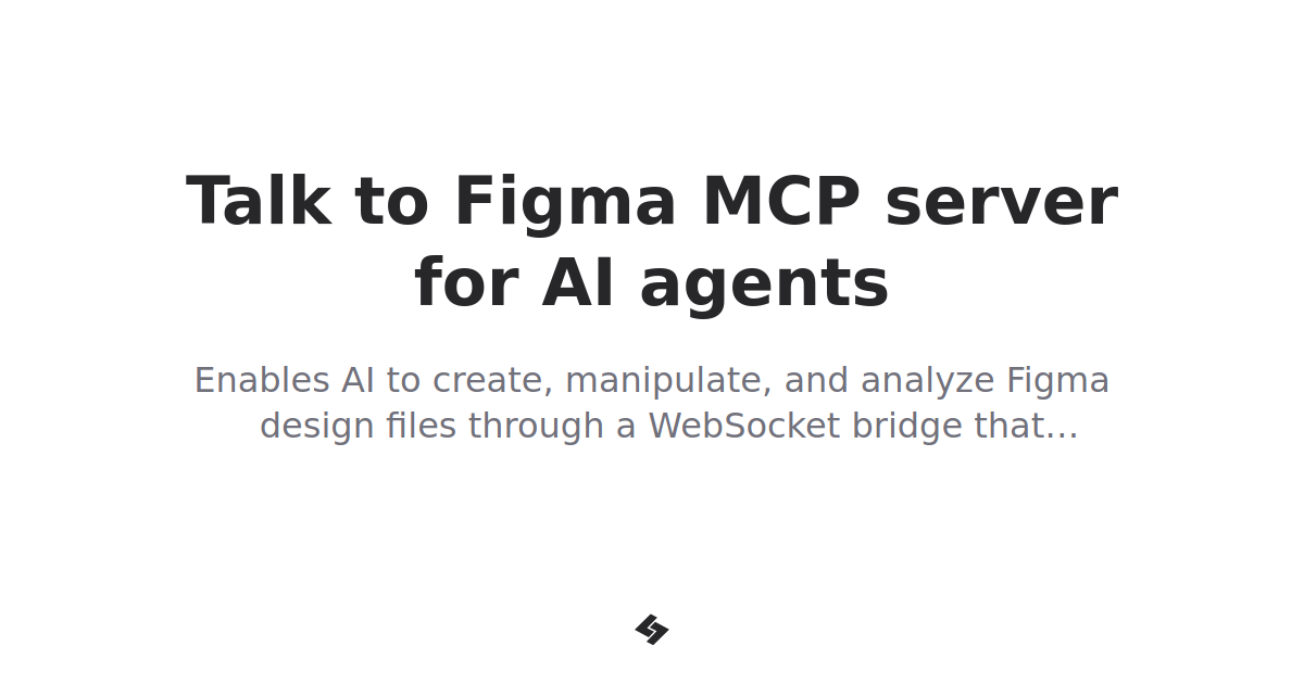 Talk to Figma MCP server for AI agents